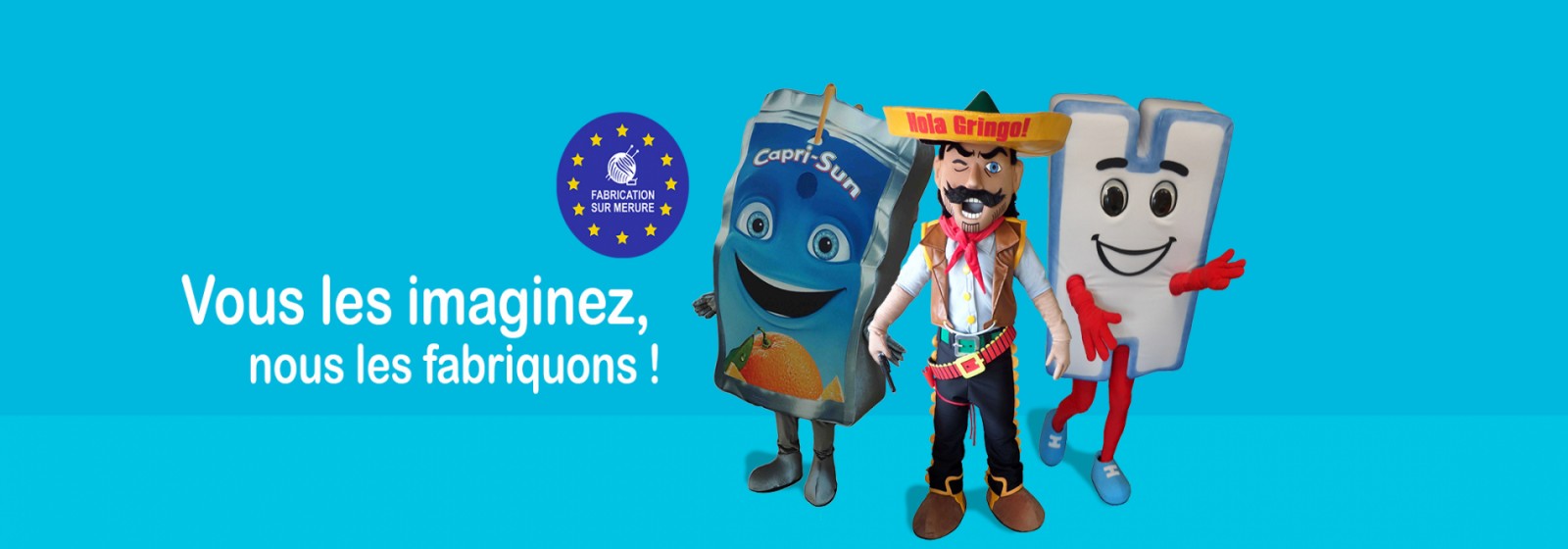 COSTUME MASCOTTE GOURDE CAPRI-SUN - MASCOTTE SUR-MESURE MEXICAIN HOLA ...